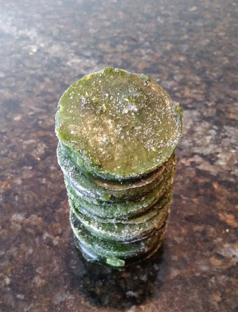 Frozen Spinach Pucks for Smoothies – Hearty Smarty