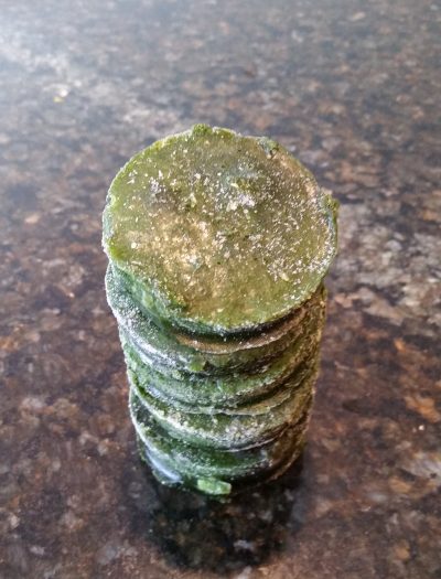 Frozen Spinach Pucks for Smoothies – Hearty Smarty