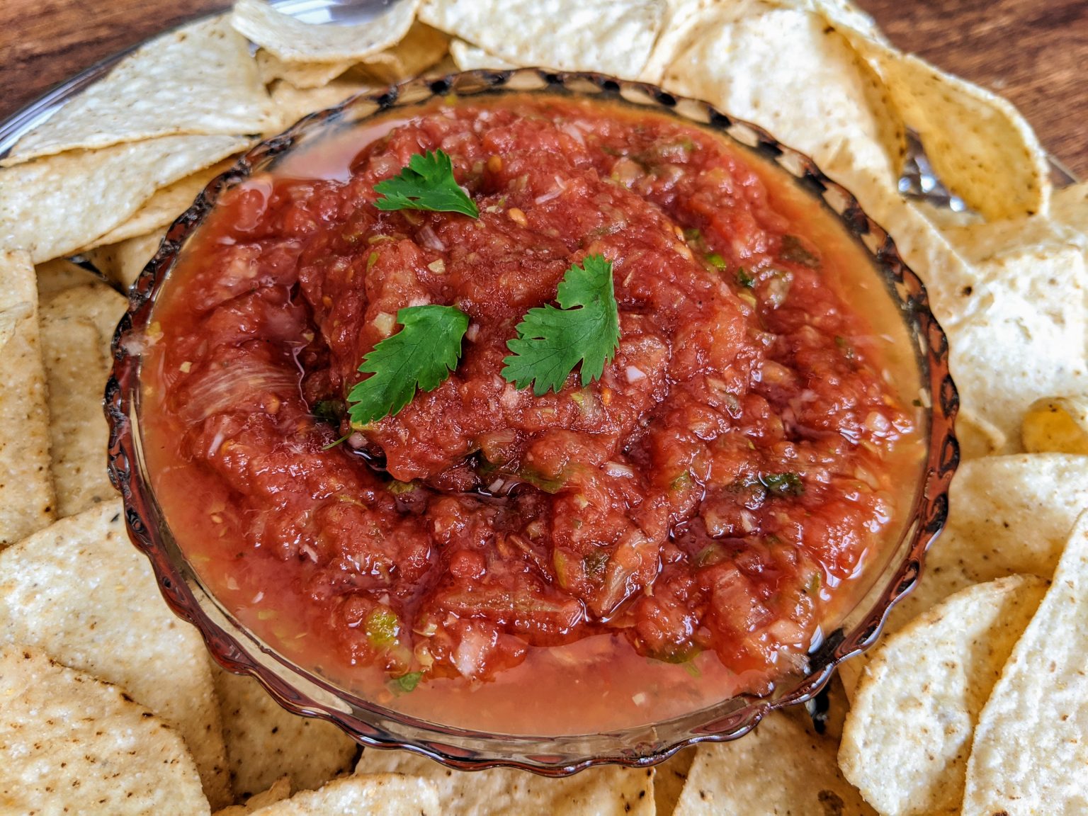 Easy Blender Red Salsa – Hearty Smarty