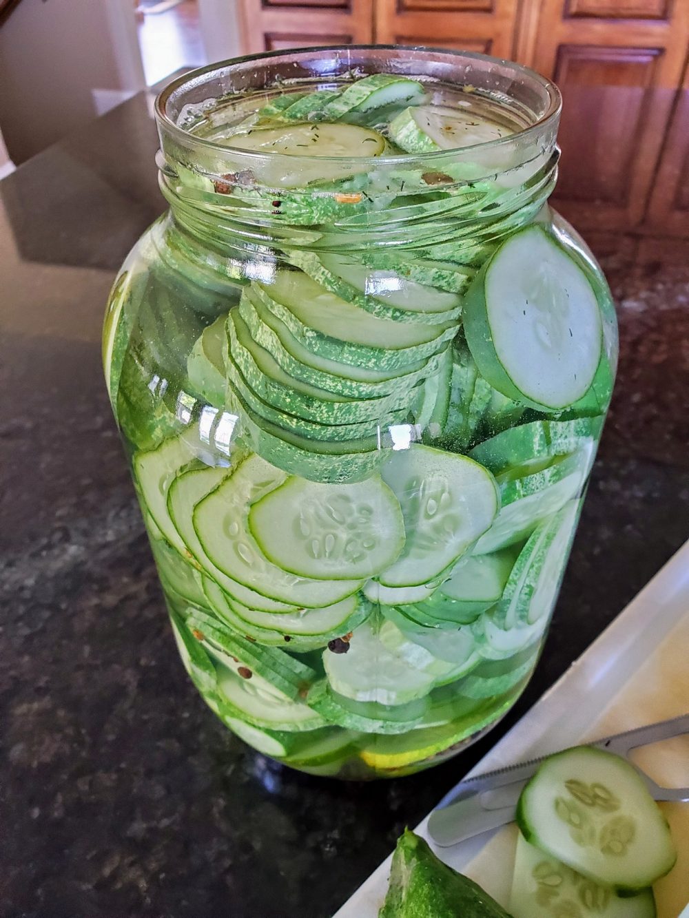 Refrigerator Dill Pickles – Hearty Smarty